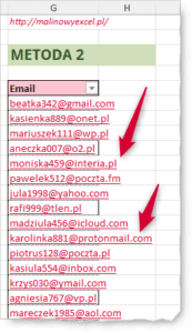 3 metody na tekst wystający poza tabelkę - Malinowy Excel